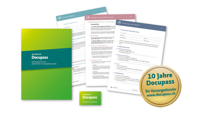 Vorsorgedossier Docupass | Pro Senectute Kanton Zürich